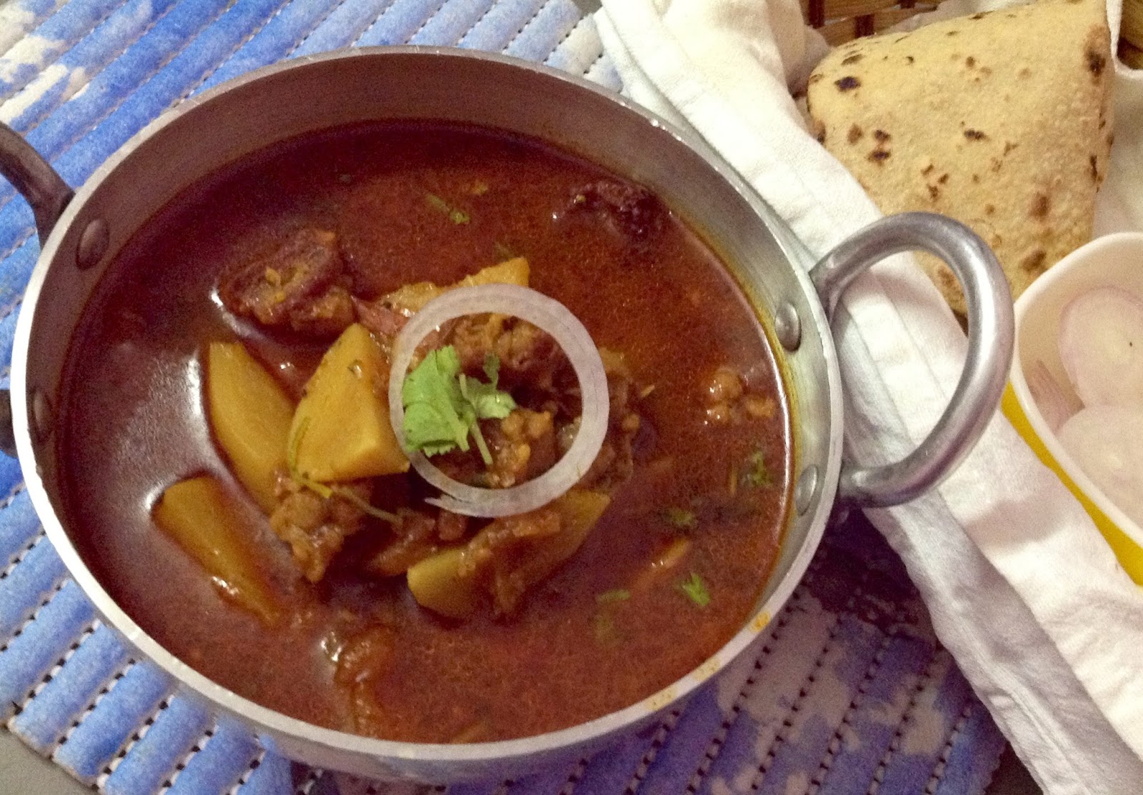 Punjabi Aloo Wadi /Moong Dal Nuggets with Potato - Cooking With Sapana