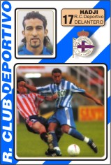 Cromos del Deportivo de A Coruña: HADJI