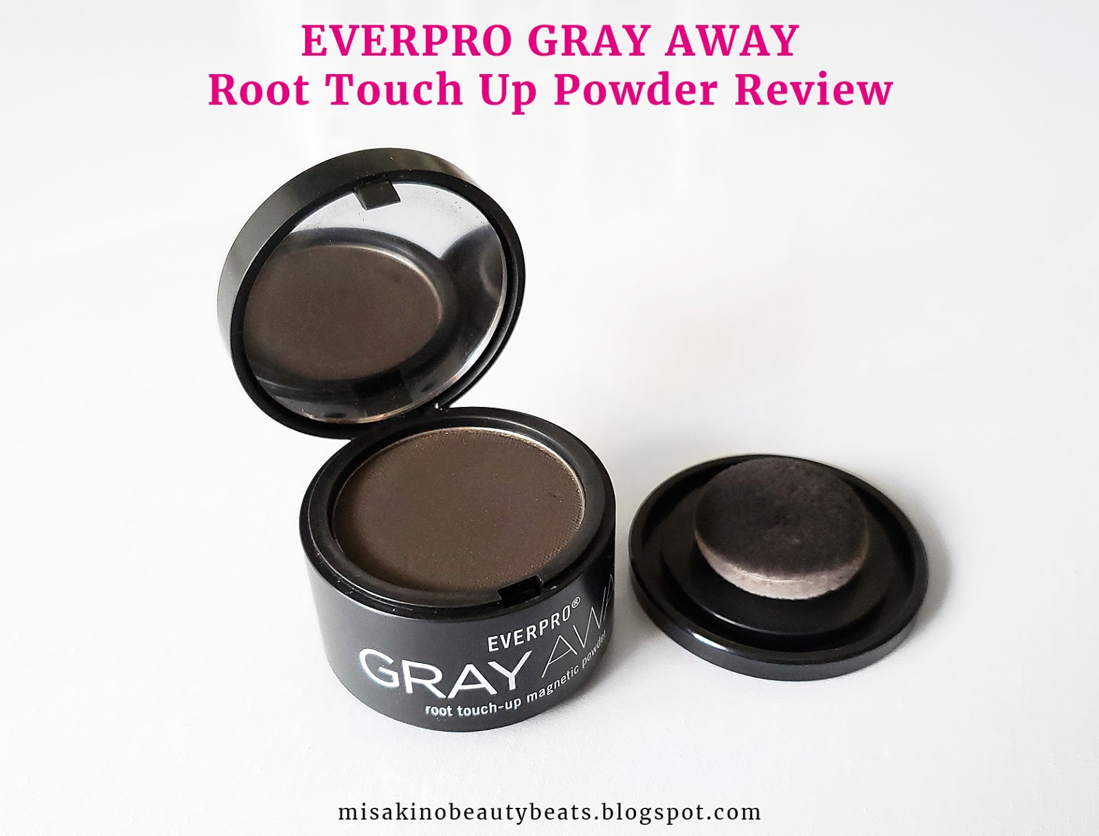 Review: EVERPRO Gray Away Root Touch Up Powder - MISAKINO