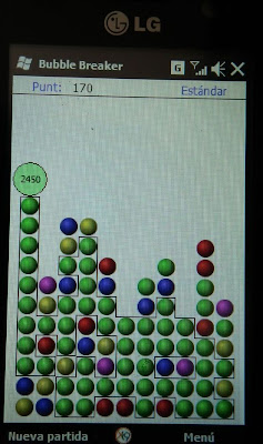 Mira las trazas.: Bubble Breaker