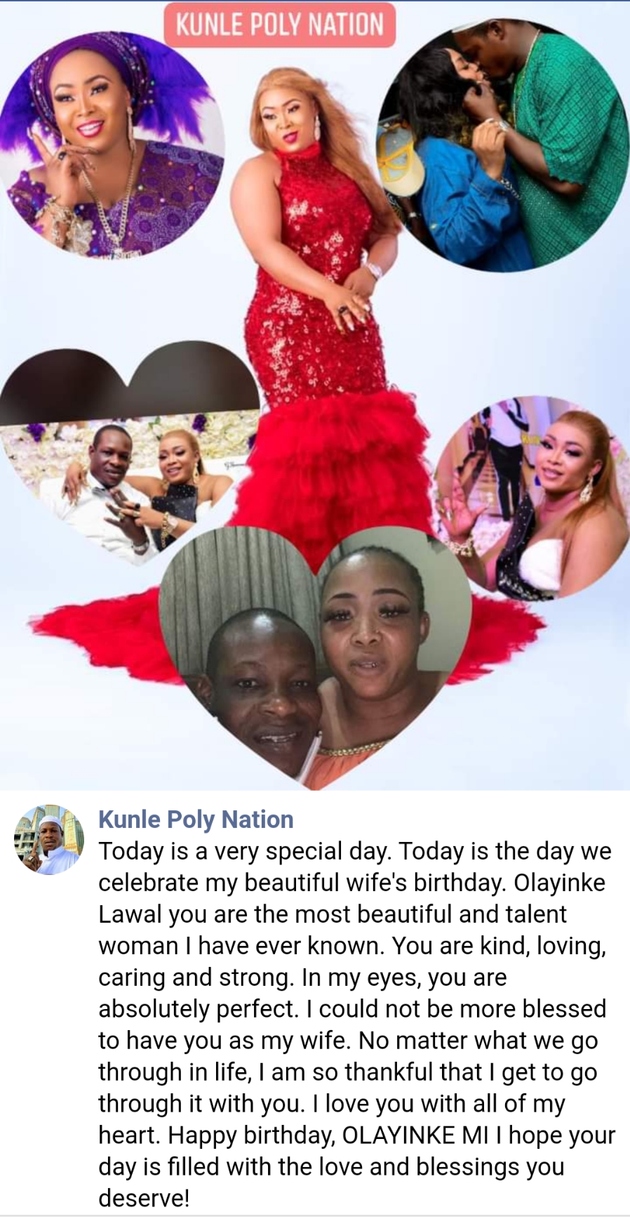 Wife, Children : Kunle Poly is married and his wife's name is Olayinka ...