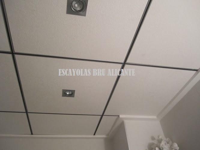 Escayolas Bru Alicante: Techos Desmontables