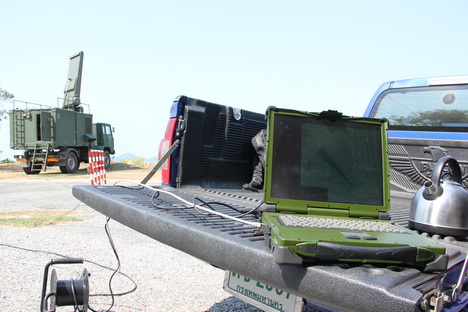 DEFENSE STUDIES: Arthur Mobile Radar System Demonstration for Thai Marines