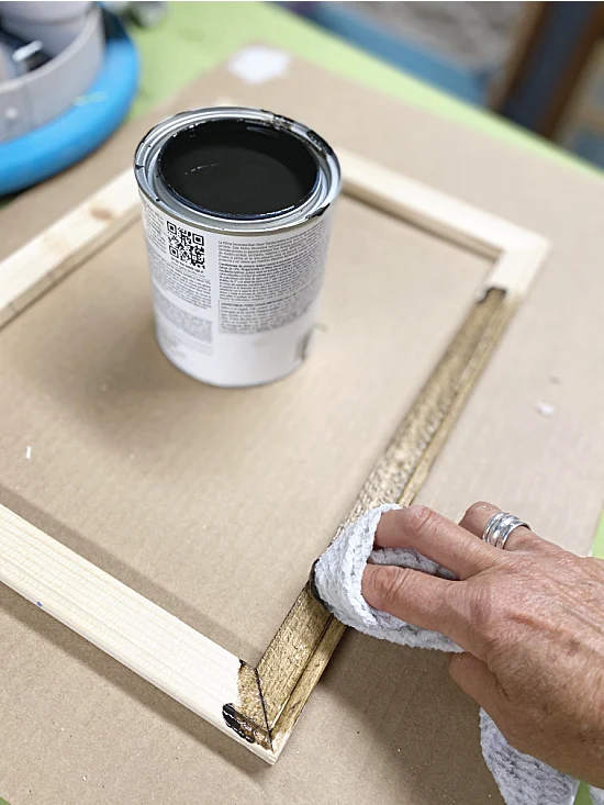 Deconstructed Art Canvas Frame