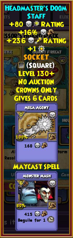 Wizard101 Professor's Hoard Level 130+ Gear Update - Swordroll's Blog ...