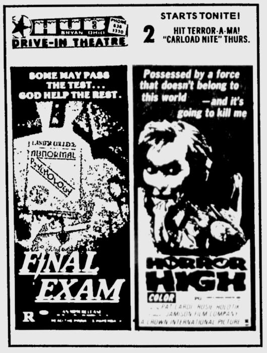 Groovy Doom: Horror High (1974)