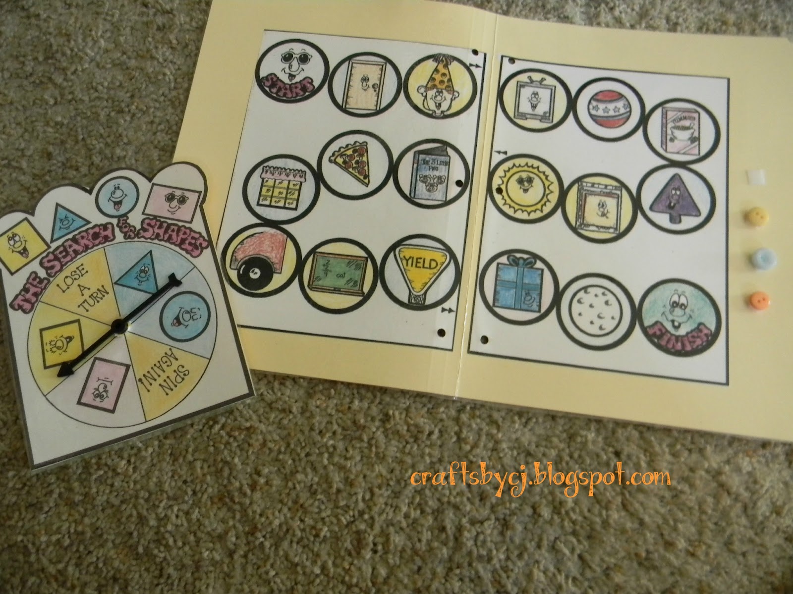 Crafts by CJ: Swap Week- File Folder Games