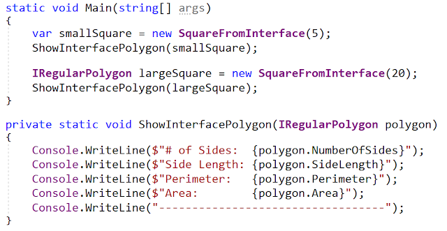 Jeremy Bytes: C# 8 Interfaces: Properties and Default Implementation