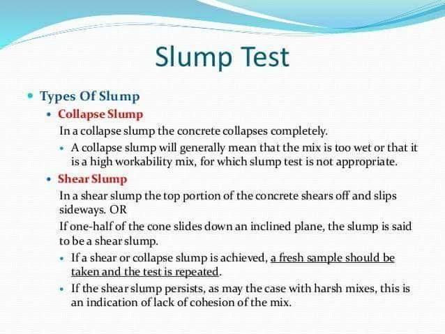 CIVIL ENGINEERING IMAGES: Slump Test - Principles, Procedure, Types and ...