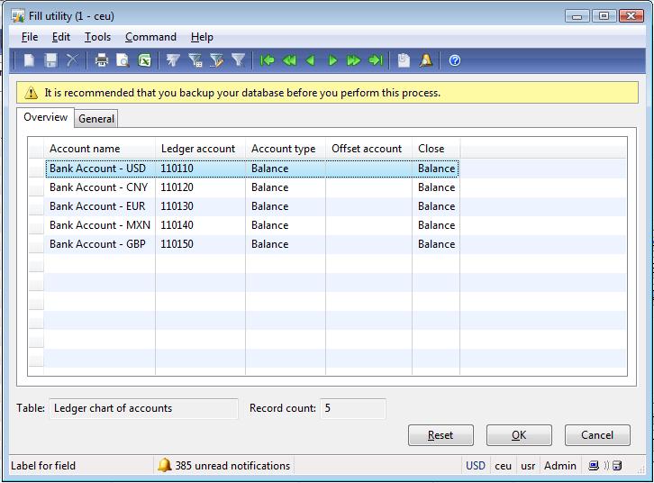 Dynamics Ax Live: How to update multiple records in one go - the Fill ...