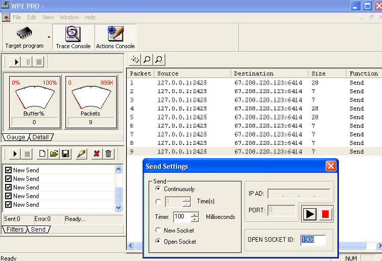 Pico Stream Indonesia: Winsock Packet Editor (WPE) Pro