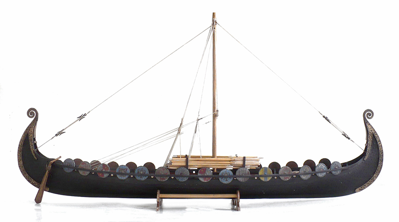 The Great Canadian Model Builders Web Page!: Oseberg Ship
