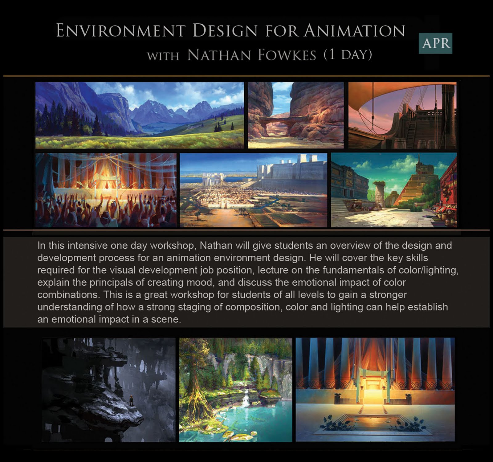 Concept Design Academy: "Environment Design for Animation" With Nathan ...
