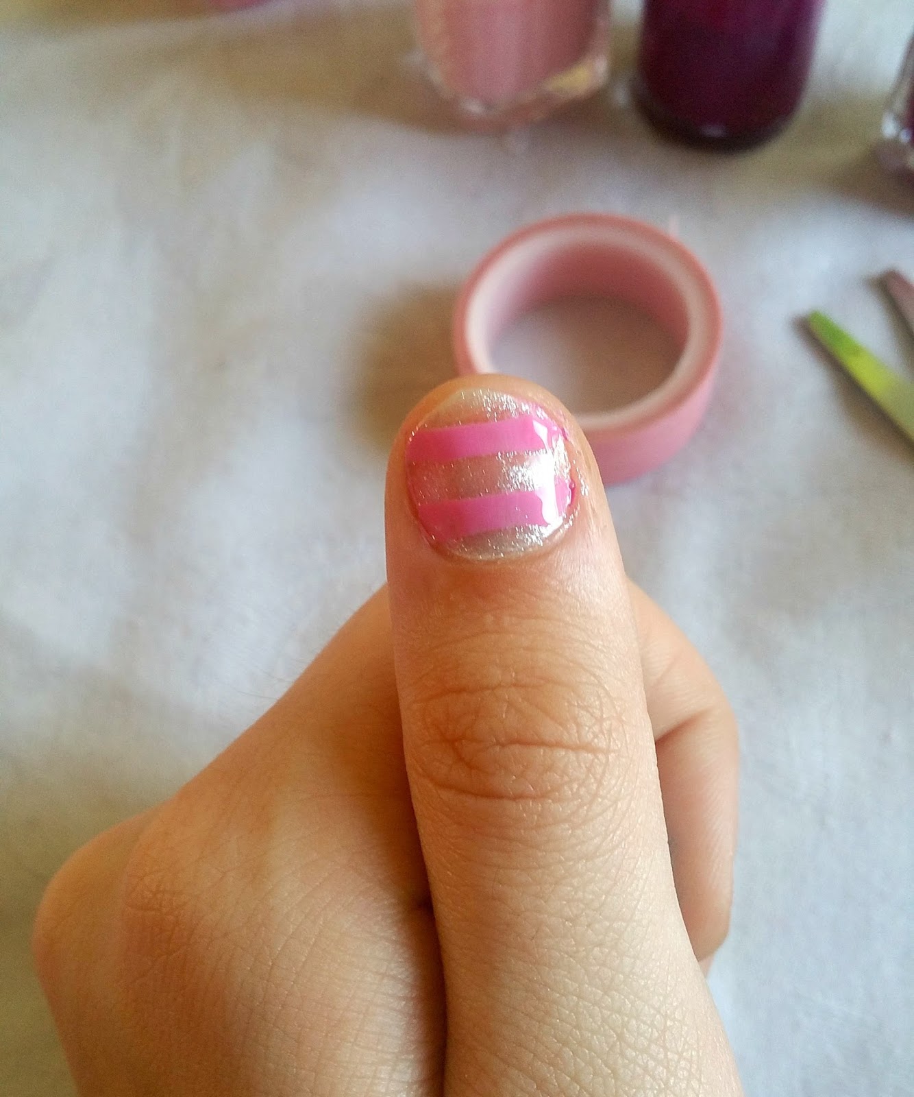 LaBelleMadeleine: ~Cute Mani DIY~