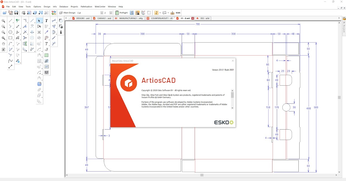 Esko studio toolkit seral - lasopaheritage