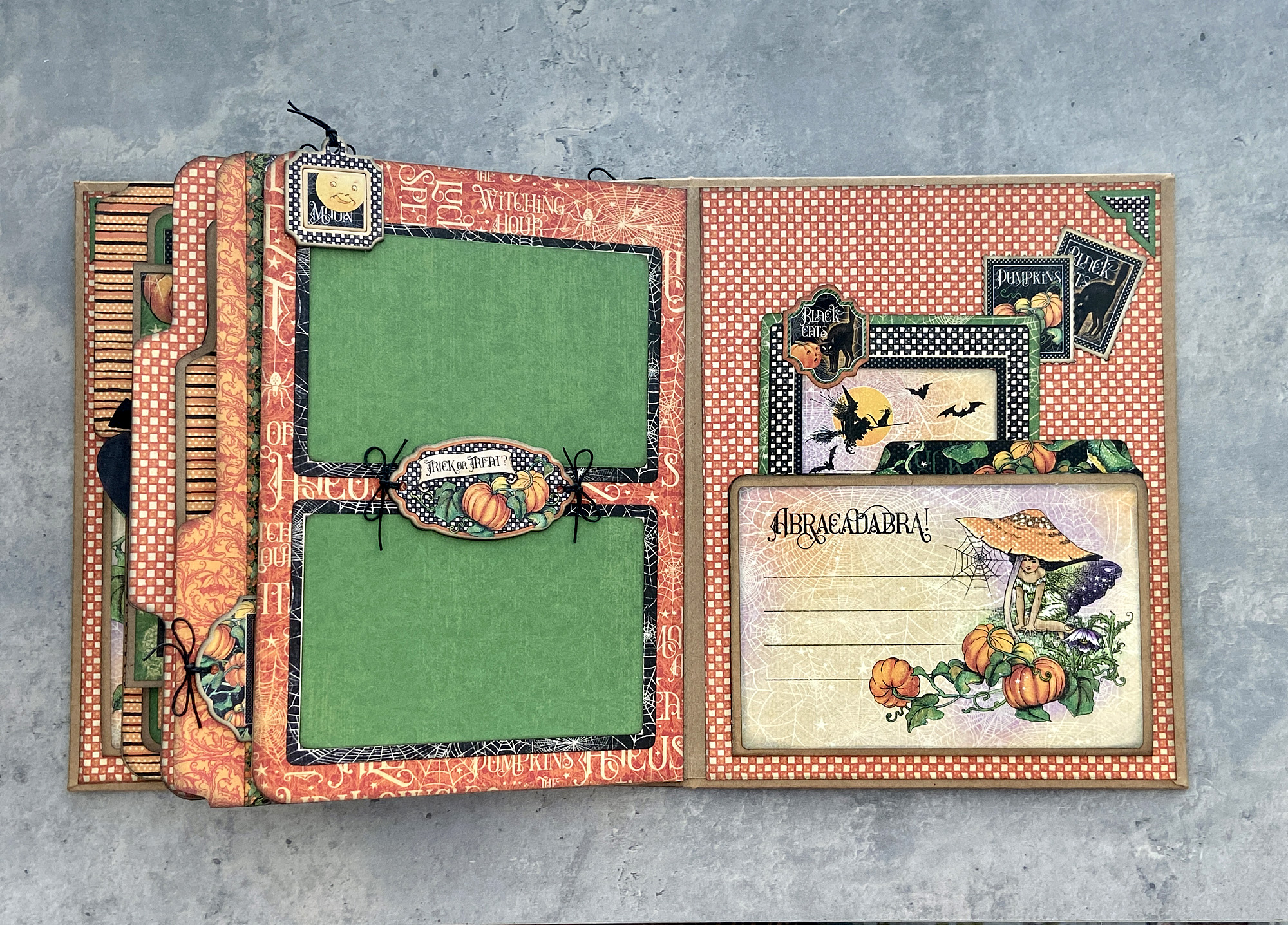 Annette's Creative Journey: Midnight Tales File Folder Album Tutorial!