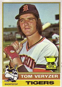 John's Big League Baseball Blog: Happy Baseball Birthday... Tom Veryzer