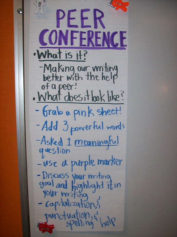 Life in 4B...: Day 2 of Peer Conferencing & Max!