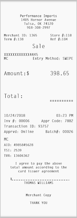 How To Create A Fake Receipt - Invoice Template