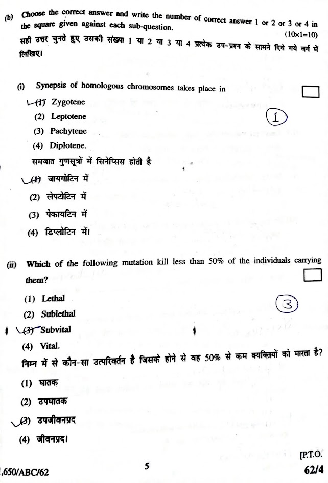 2018 - 19 Solved Old Paper (GPB - 121)