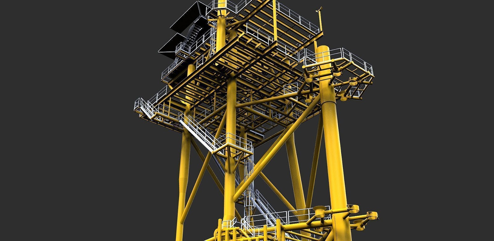 5028. Lean to platform Free 3D model download free 3D cad models