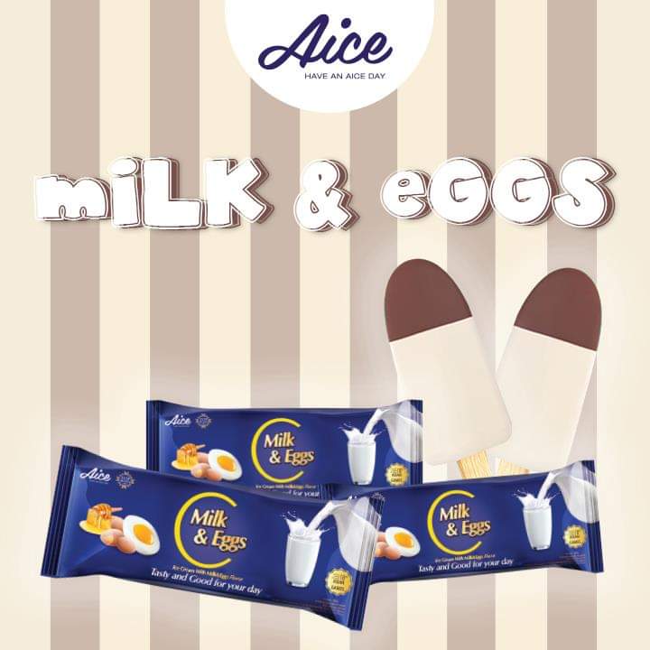 Milk, Egg, Honey & Strawberry in a New AICE Flavor! ~ Food Trip PH