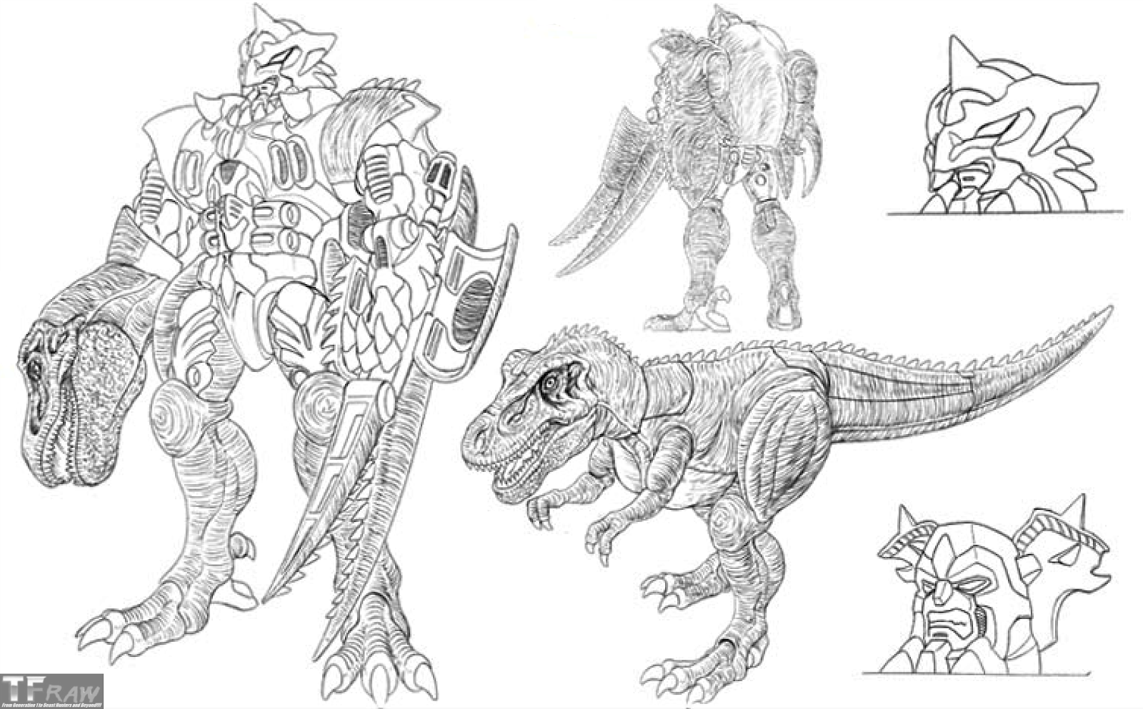 Beast Wars Character Designs