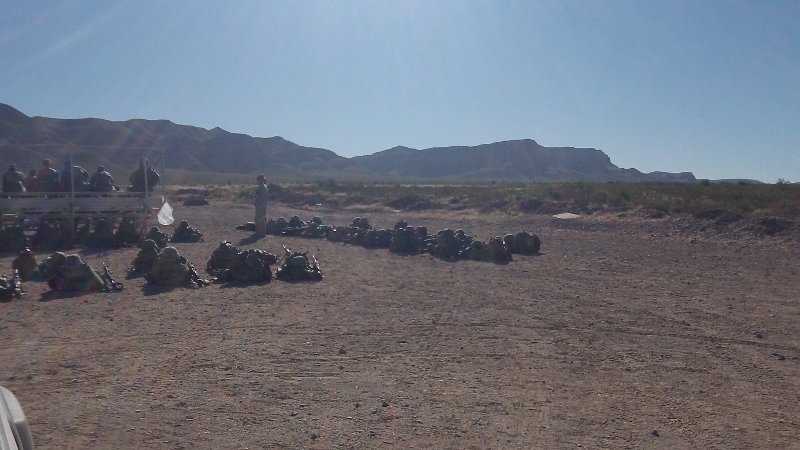 Master Sergeant Says...: Pictures from the M240B Qualification Range: