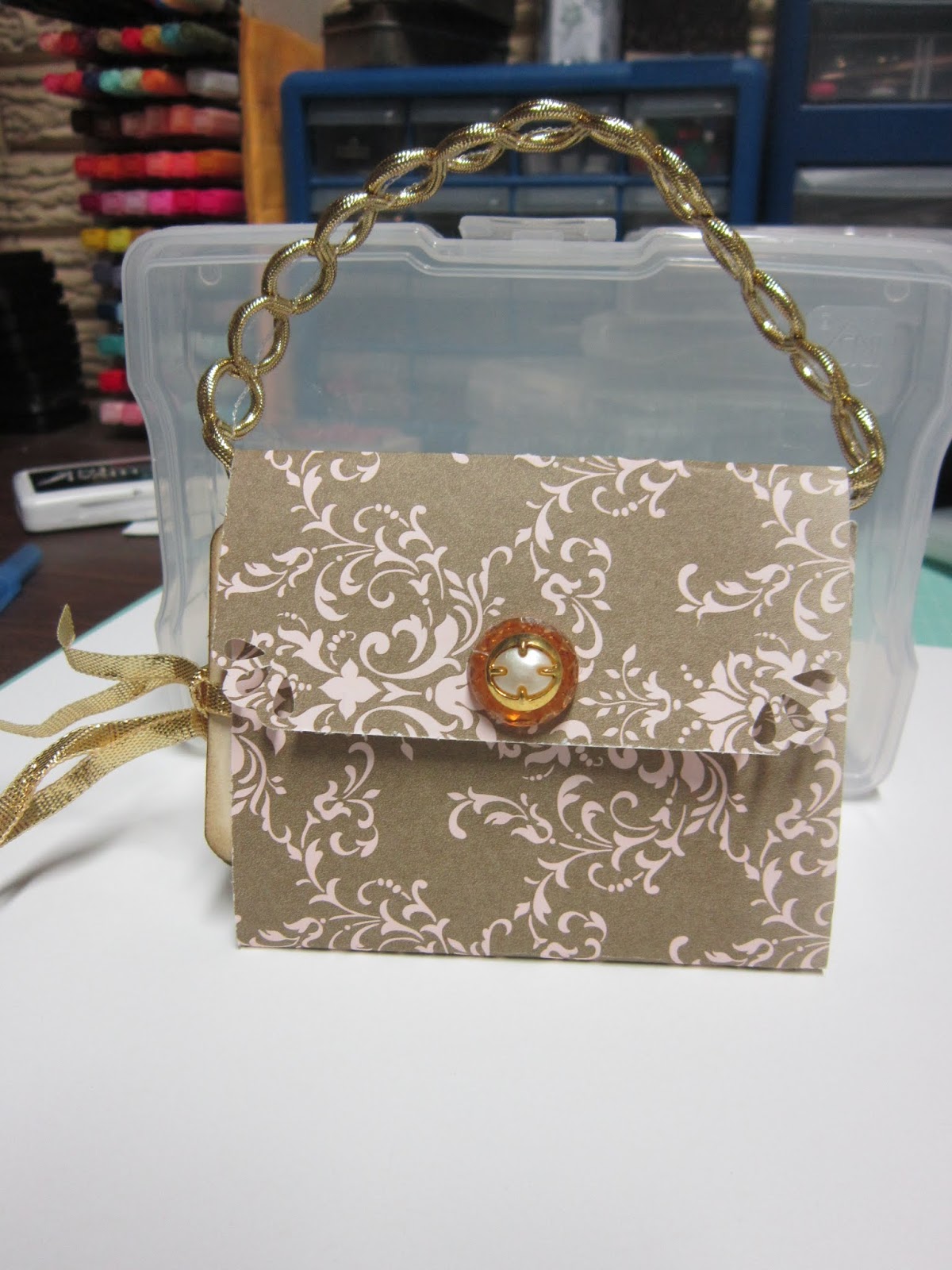 Krafting with Karen: One Sheet Mini Purse Album