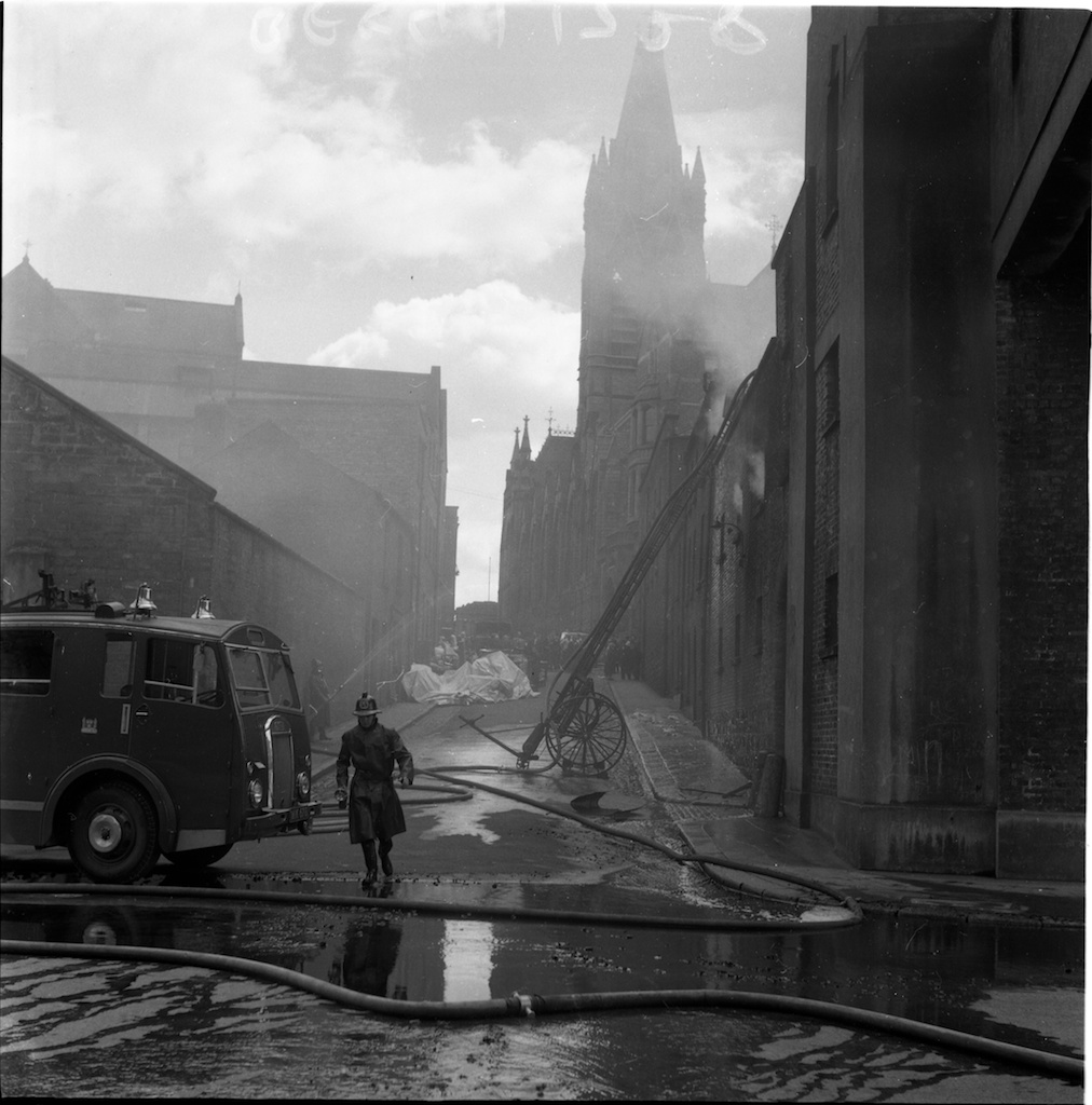 Irish Photo Archive: Fire at Power’s Distillery