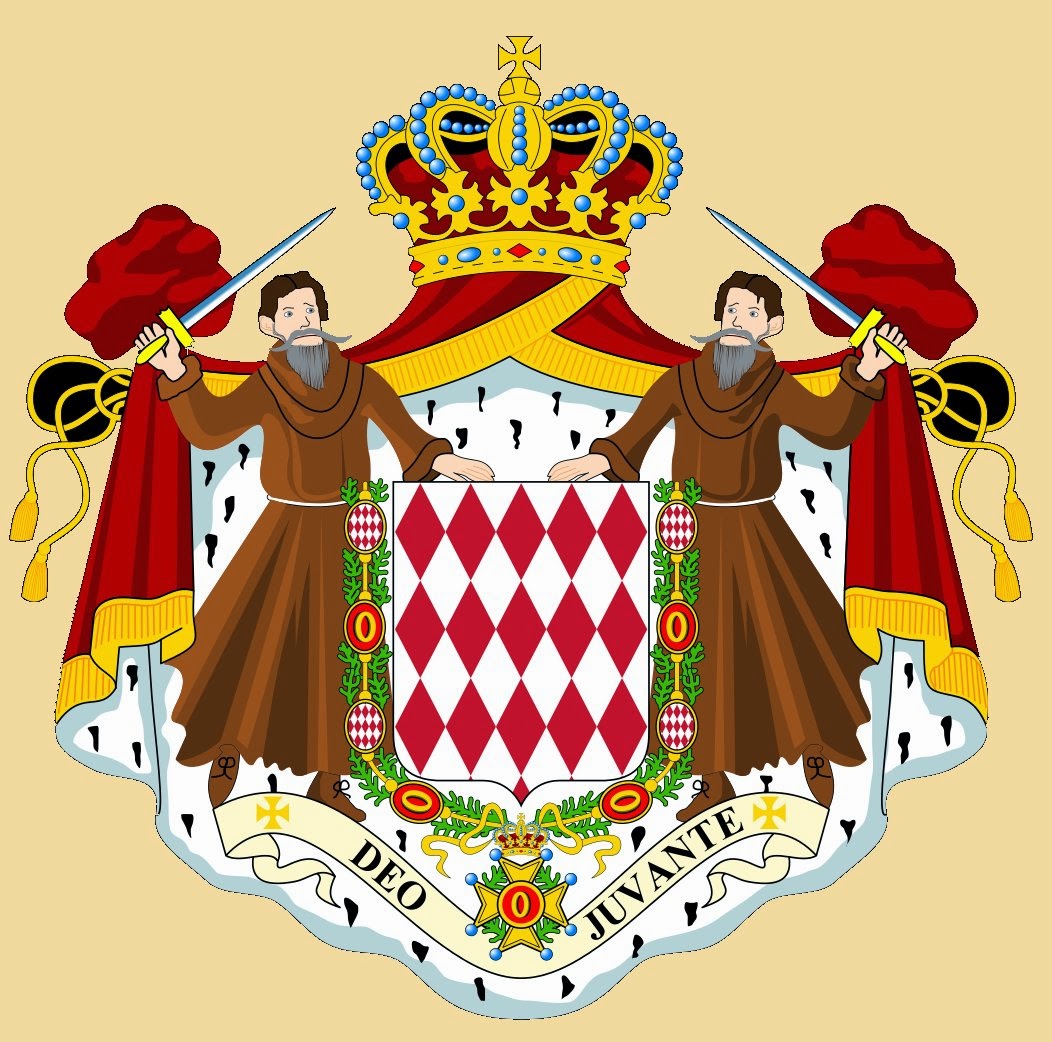 THE GRANDMA'S LOGBOOK ---: FRANÇOIS GRIMALDI CAPTURES THE ROCK OF MONACO