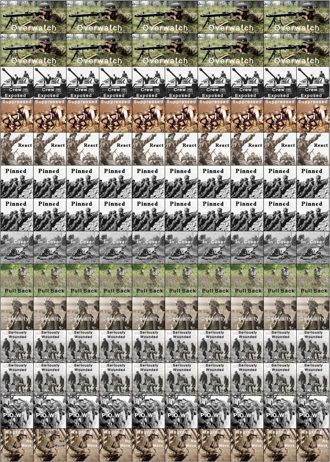 Hazdrubal's Wargaming Blog: Force on Force info Counters