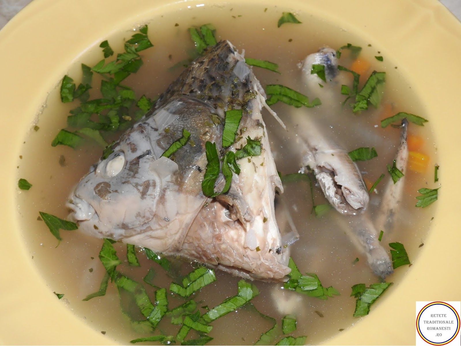 Ciorba de peste reteta | Retetetraditionaleromanesti.ro