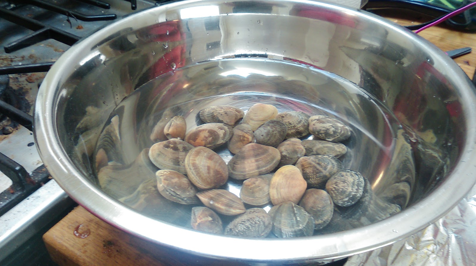 We Made This! Smitten Kitchen Garlic Wine and Butter Steamed Clams