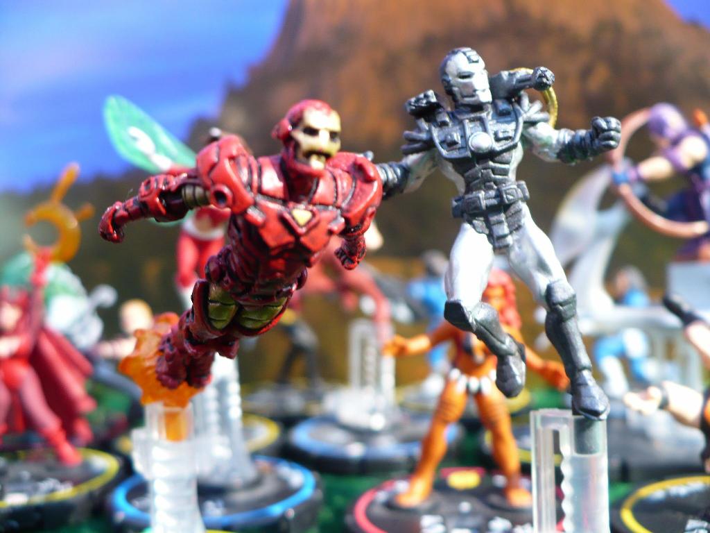 Xine Fury's Campaign Journals: HeroClix - Pictures Of My Collection