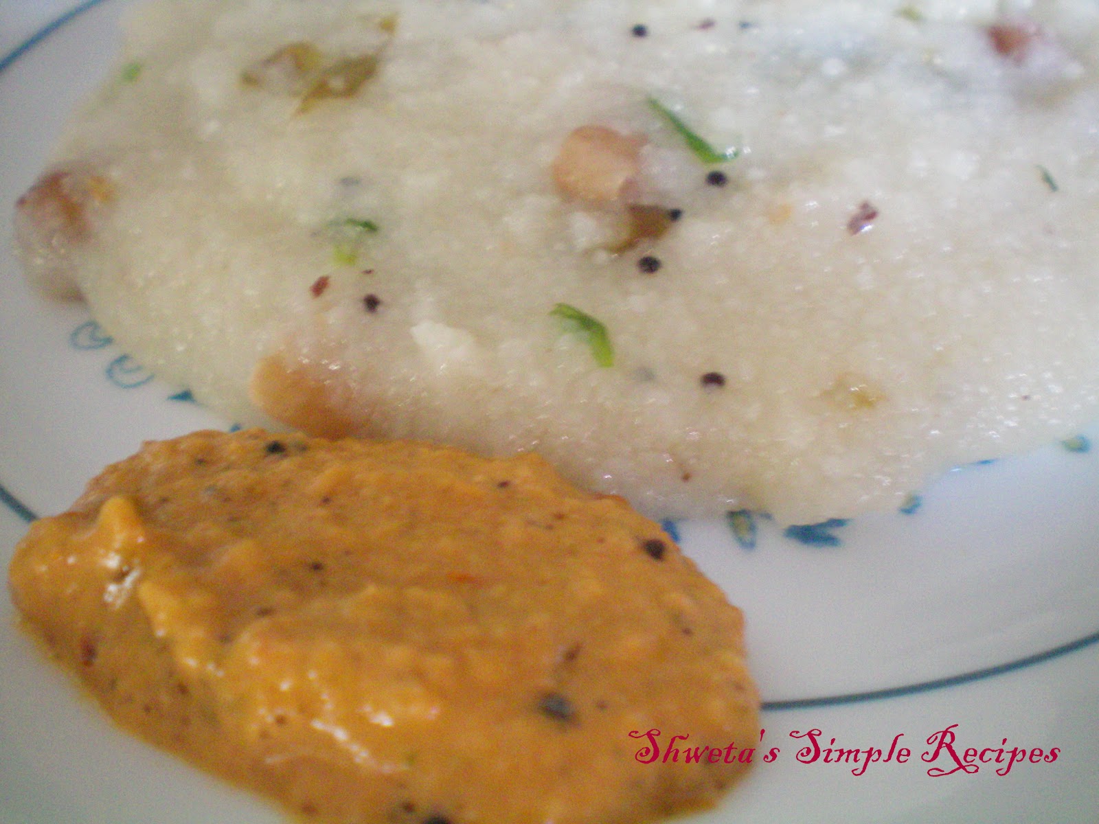 Shweta’s Simple Recipes: Rava Upma - Andhra Style