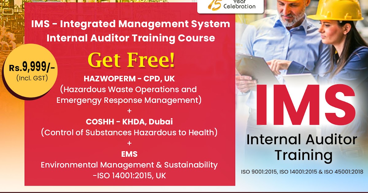 Health & Safety Course Training: Join Integrated Management System (IMS ...