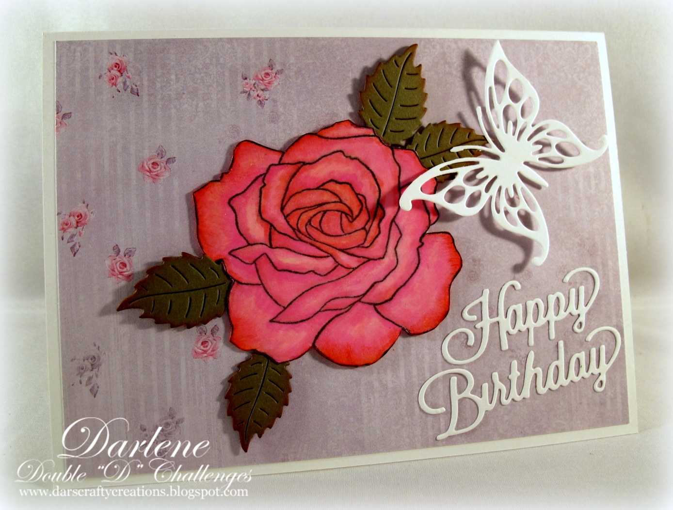 DAR'S CRAFTY CREATIONS: Double D - Rose Garden