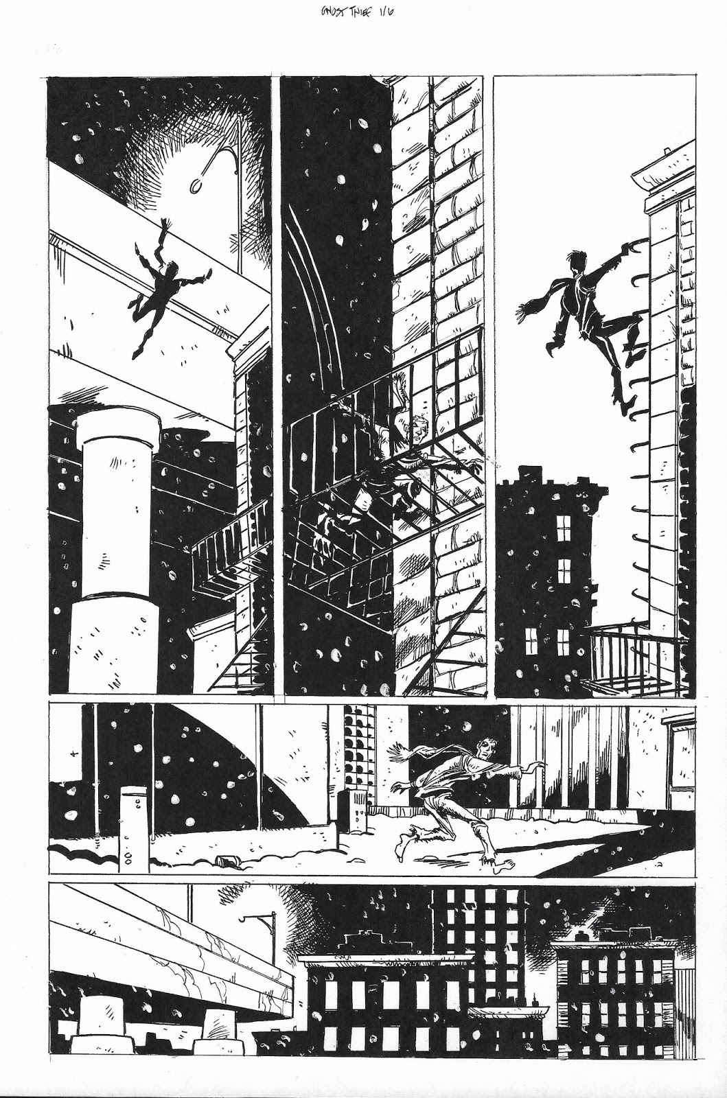 LauerOutage the official blog of Dan Lauer: some pages from Ghost Thief #1