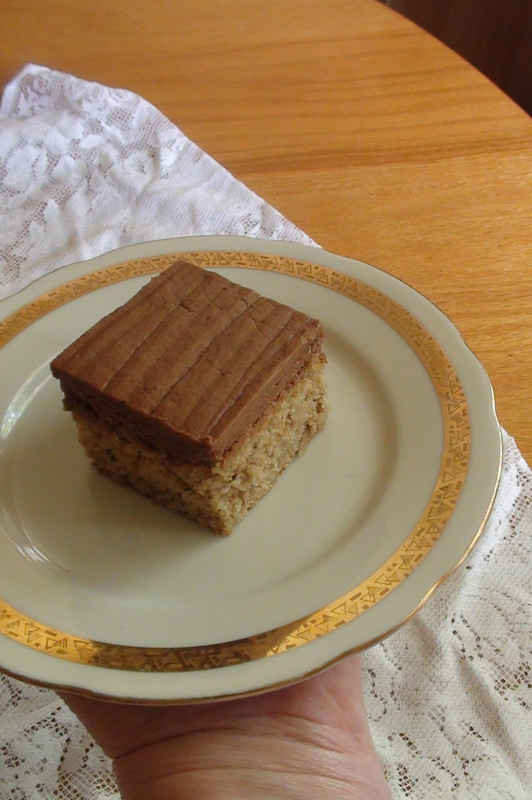 zsuzsa is in the kitchen: HAZELNUT CAKE SLICE
