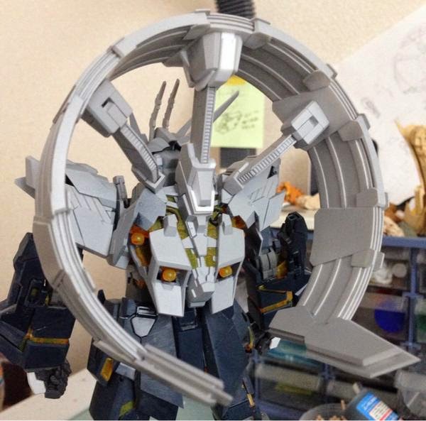 GUNDAM GUY: 1/144 Unicorn Gundam Unit 4 - Custom Build