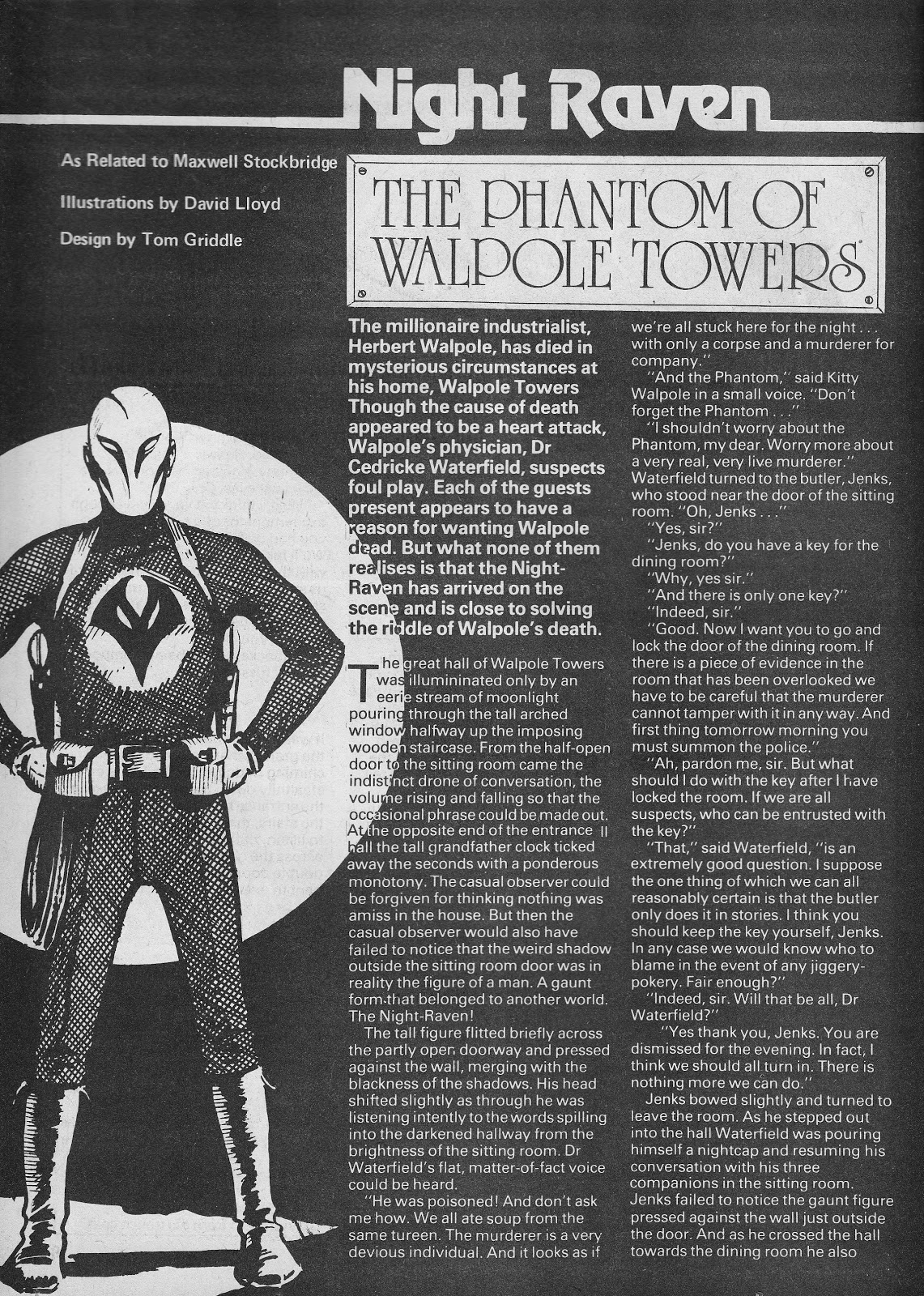 STARLOGGED - GEEK MEDIA AGAIN: 1980: NIGHT RAVEN: THE PHANTOM OF ...