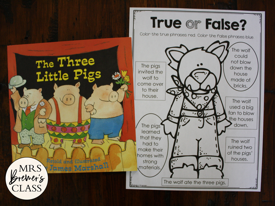 Fairy Tales Unit: The Three Pigs | Mrs. Bremer's Class