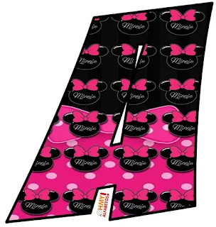 Minnie Letters. Letras de Minnie. - Oh my Alfabetos!