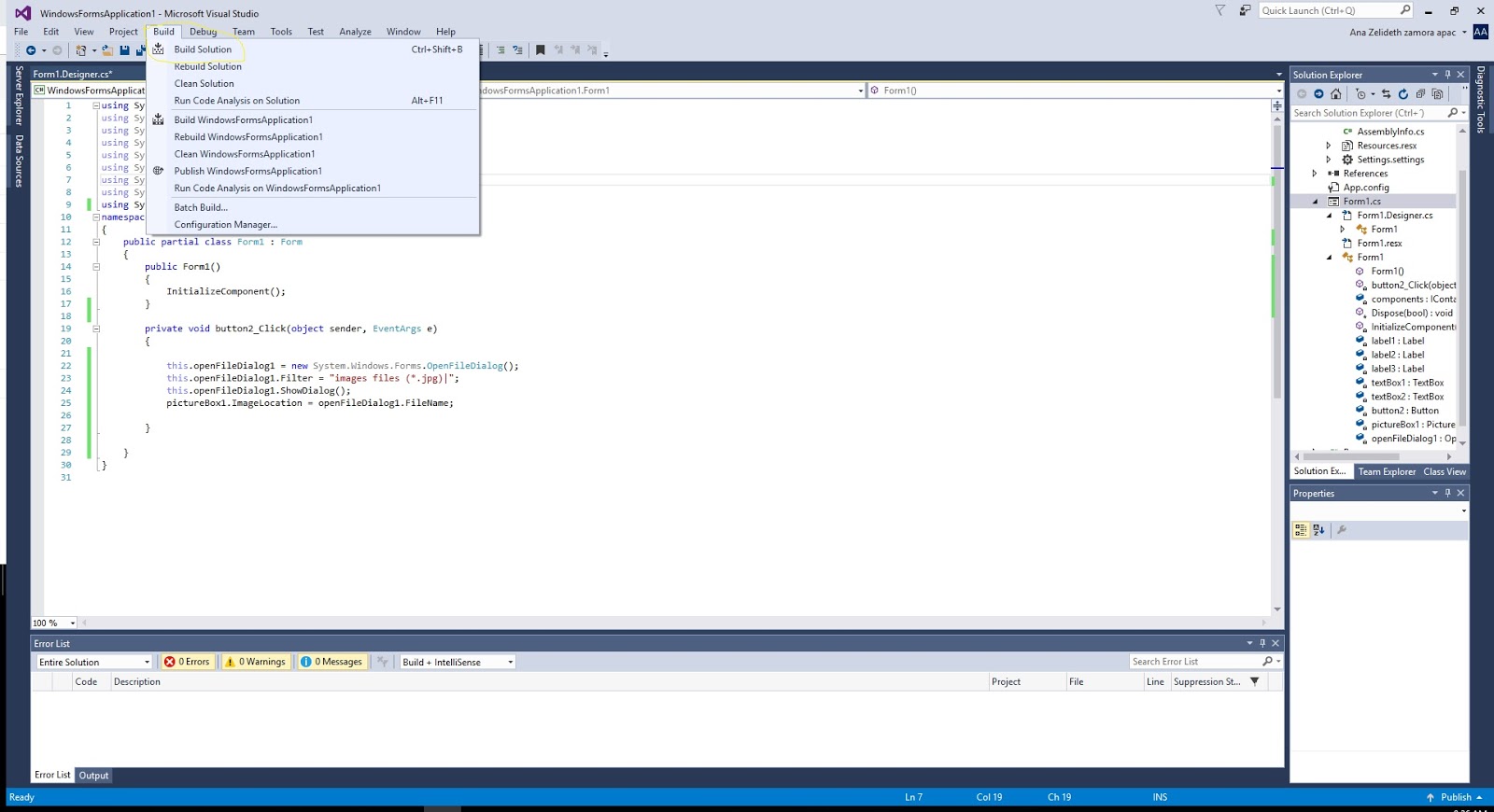 Como programar en C# o C Sharp