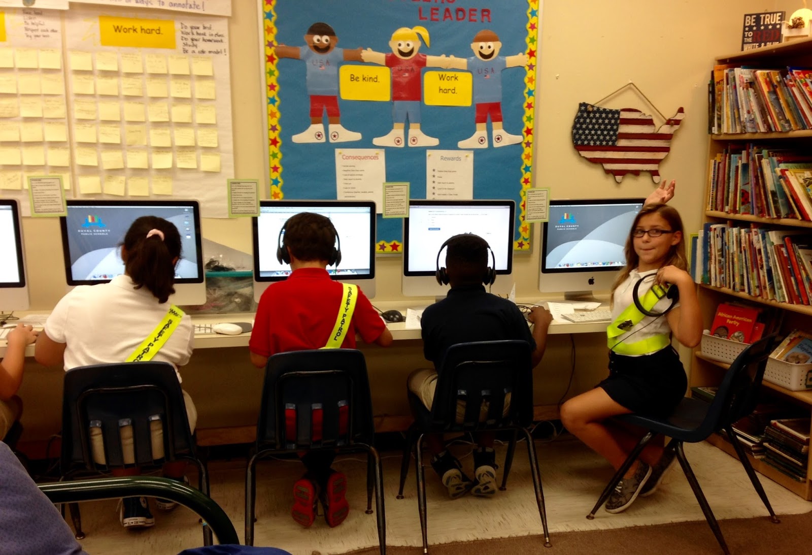 Mrs. Jenkins' News: Making good use of our classroom computers