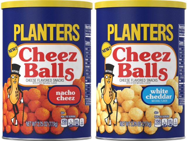Planters Reveals New Cheez Balls Flavors Including Blazin' Hot and ...