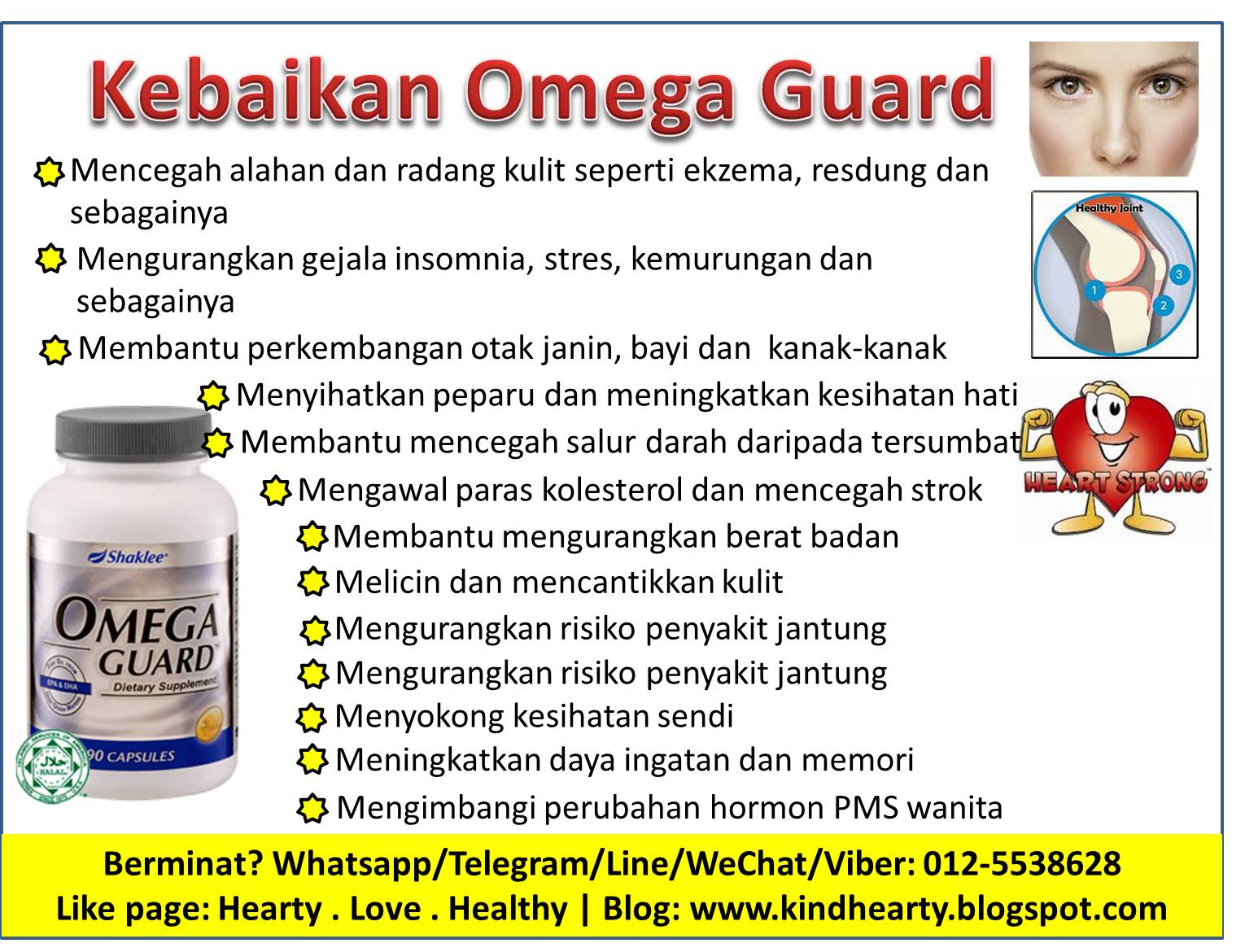 Asbab minyak ikan sakit tumit ku pulih - Hearty . Love . Healthy