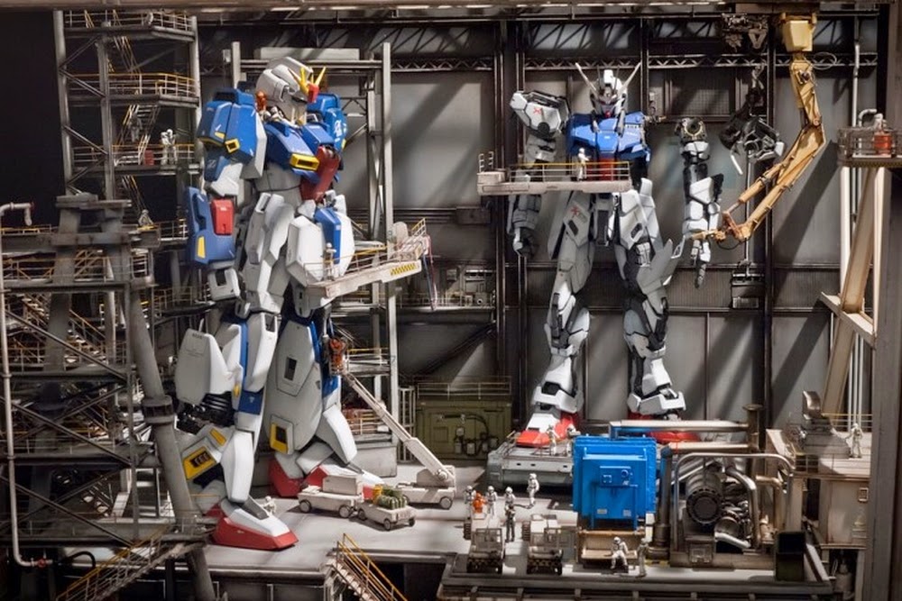 Custom Build: 1/60 Gundam Assemble Plant / Hangar Diorama - Gundam Kits ...