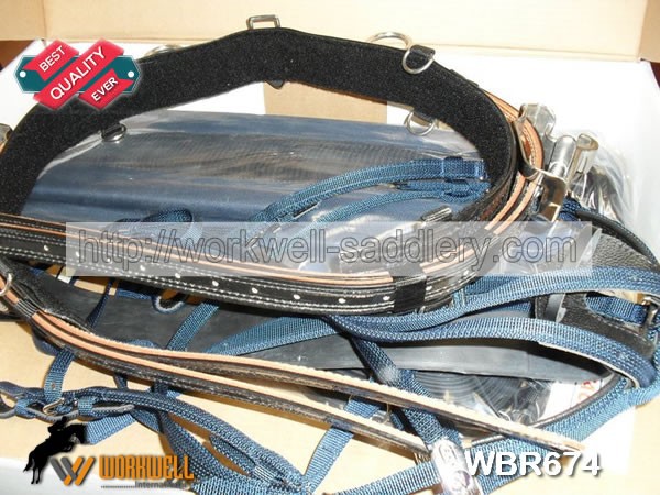 Quick Hitch Trotting Harness Nylon | Trotting Harness ~ workwell saddlery